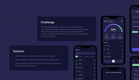 Password Manager Mobile App Uxui Design Behance Password Manager Mobile App Uxui Design Behance