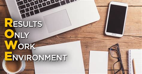 Rethinking How We Work Rowe Or Results Only Work Environments