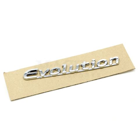 Mitsubishi Lancer Evolution Trunk Badge