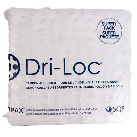 Dri Loc Super Pack Meat Pads Pamper Para Carne Jr Imports Llc