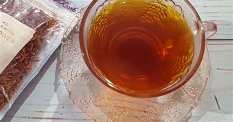 Safflower Tea Recipe By Zma Cookpad