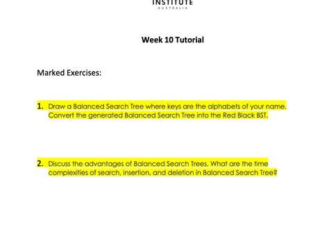 Solved Nameanishdraw A Balanced Search Tree Where Keys Are