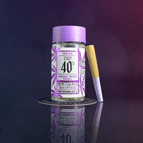 Stiiizy 40s Infused Pre Rolls Exotic Blooms Delivery Dc Weed