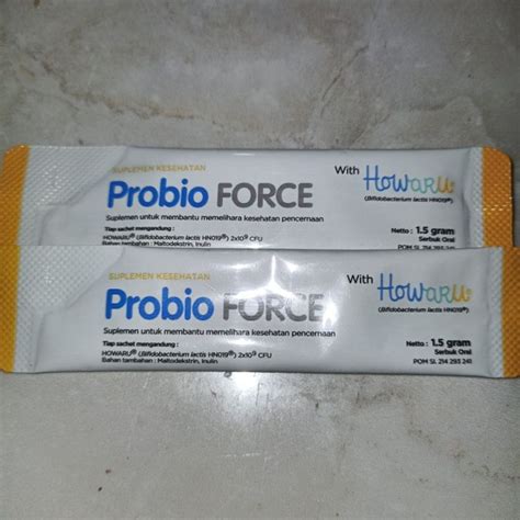 Probio Force Suplemen Pencernaan Lazada Indonesia