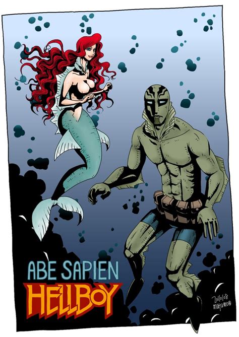 Abe Sapien Hellboy By Mayumo On Deviantart