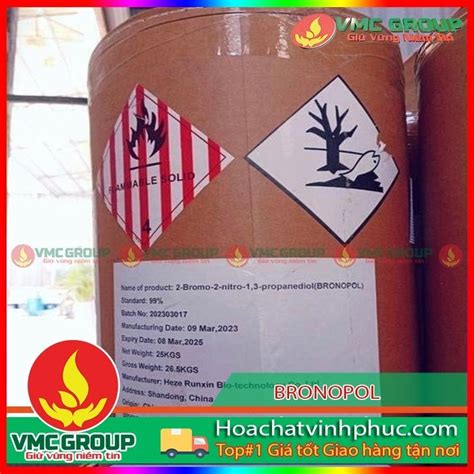 Bronopol 99 DiỆt KhuẨn NẤm XỬ LÝ NƯỚc HÓa ChẤt VĨnh PhÚc™ GiÁ RẺ