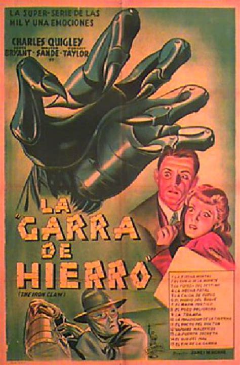 The Iron Claw Original 1941 Argentine Movie Poster Posteritati Movie
