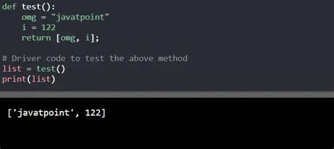 Instruction De Retour Python Tutoriel Python