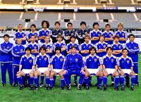 Japan Team Group For The 1998 World Cup Finals Japan 2002 World Cup