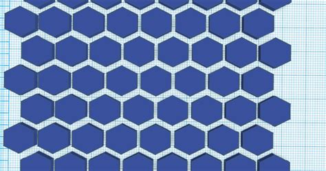 Generic Honeycomb Pattern 12mm With 2mm Spacing By Va Seyid