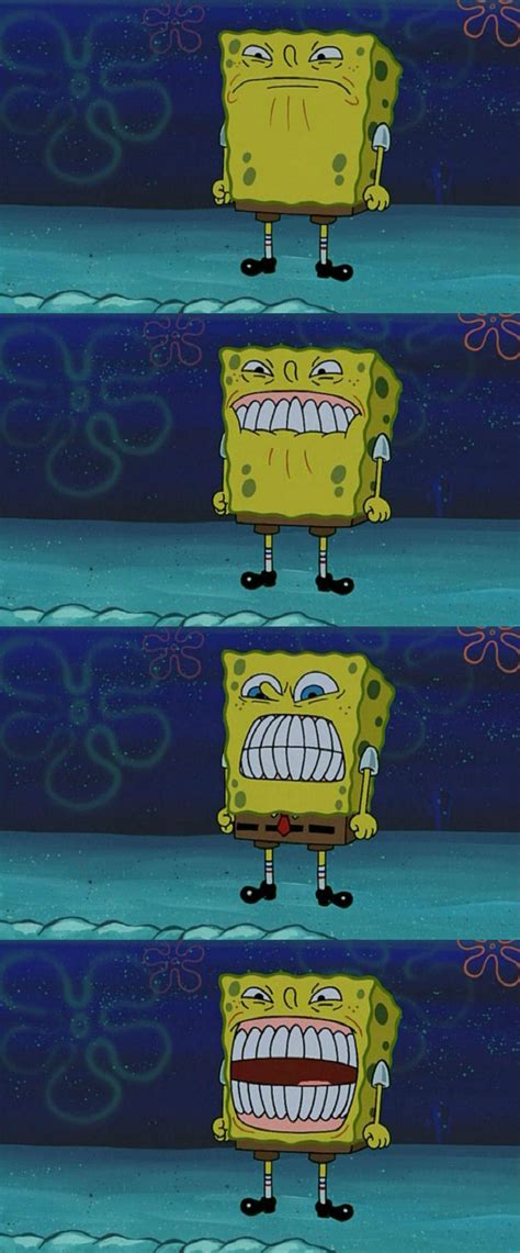 Spongebobsquarepants Spongebob Animation Cartoon Toons Nicktoons Nickelodeon Grin Teeth