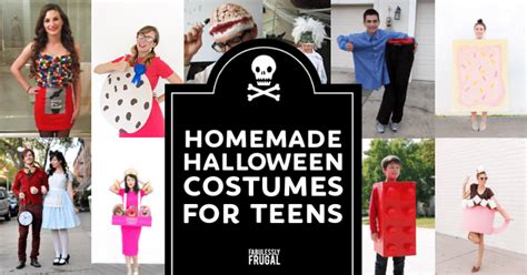 20 Homemade Halloween Costumes For Teens Fabulessly Frugal