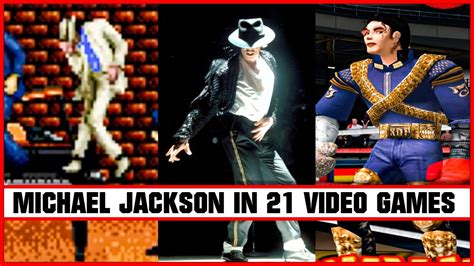 Michael Jackson In 21 Video Games Youtube