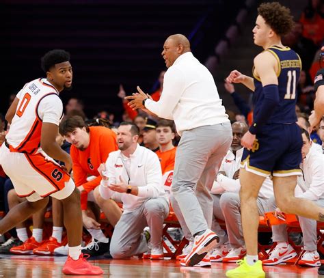 Syracuse Basketball Comes Back From 17 Points Down To Defeat Notre Dame Final Score Recap
