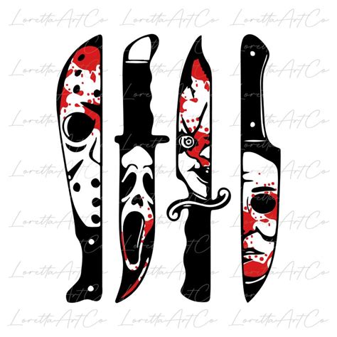 Horror Movie Knife Svg I Horror Knife Svg I Horror Movie Characters Svg