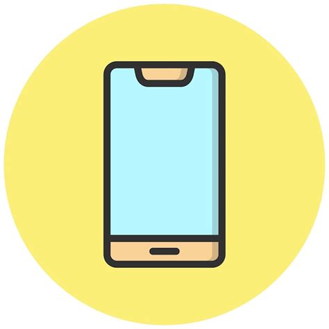 Premium Vector Smartphone Vector Icon Design Illustration