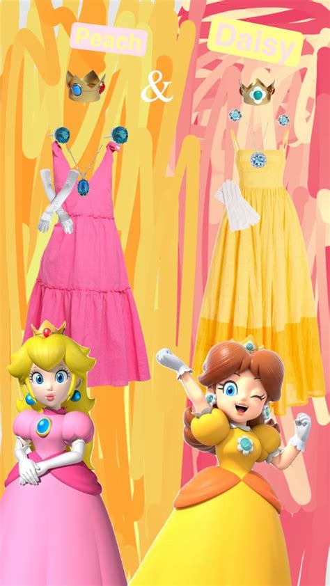 Check Out Am3liavs Shuffles Costumeidea Peach Daisy Supermariobros