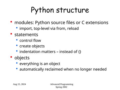 Pythonpresentationwithdetailedexplanationppt