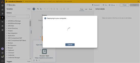 screen stuck at deploying to your computer community