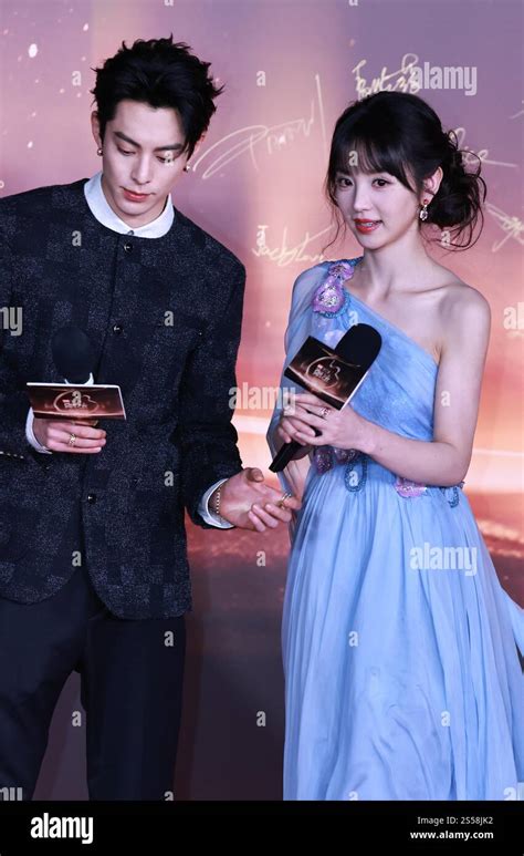 Chinese Actress Tian Xiwei Attends An Activity In Beijing China 11