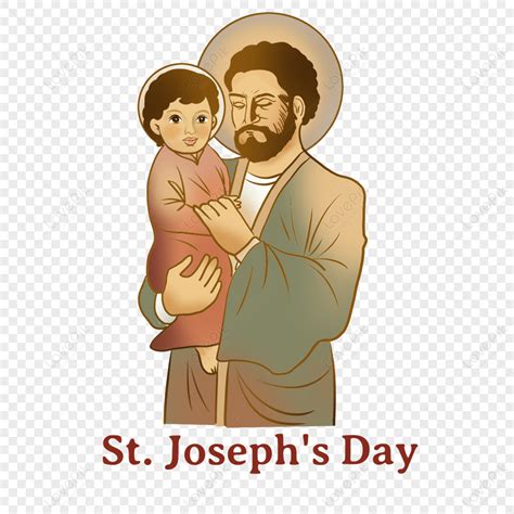 St Josephs Day Gradual Charactersgradientfeast Of Saint Josephjesus