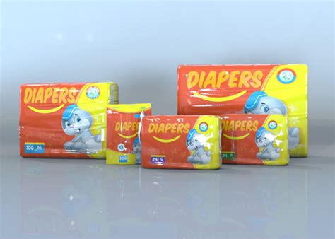 Diaper 3d Models Download Free3d