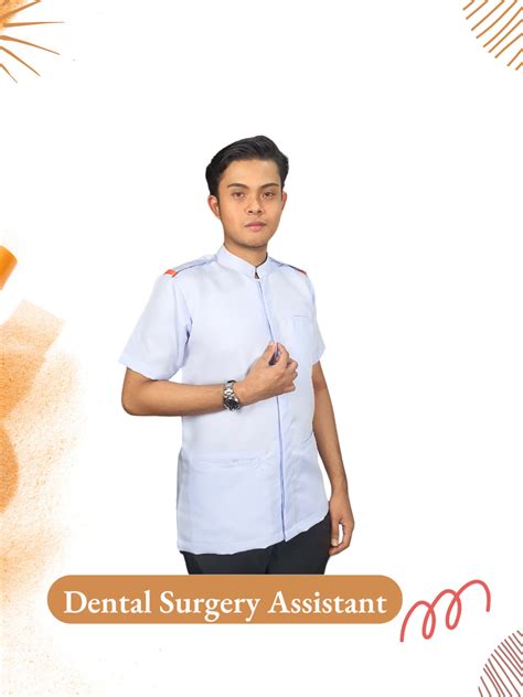 Pre Order 14days Male Top Only Dental Surgery Assistant Uniform
