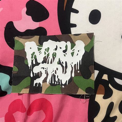 Putrid Stu Vinyl Patch Hand Wash Only Do Not Depop