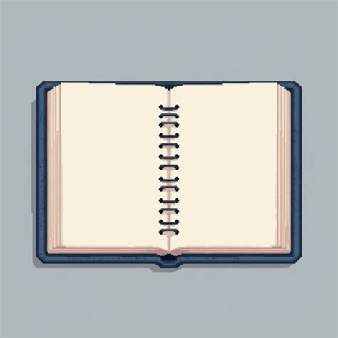 Free Minimalist Pixel Notebook Image Download At Stockcake