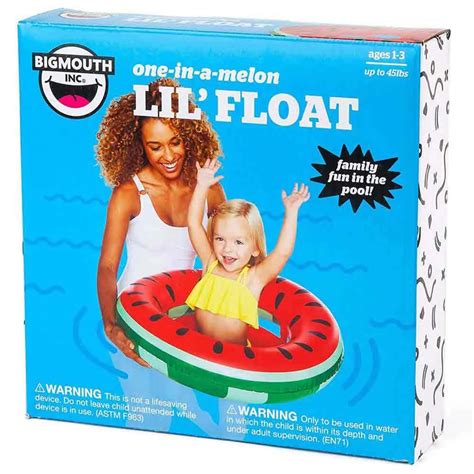 Bigmouth Inc Watermelon Little Float Clear Swiminn