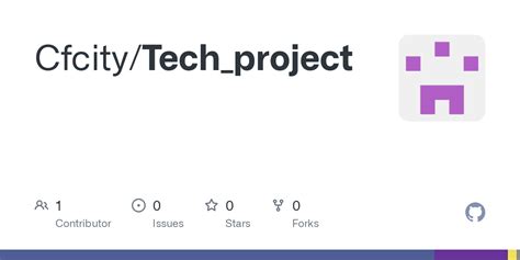 Github Cfcity Tech Project