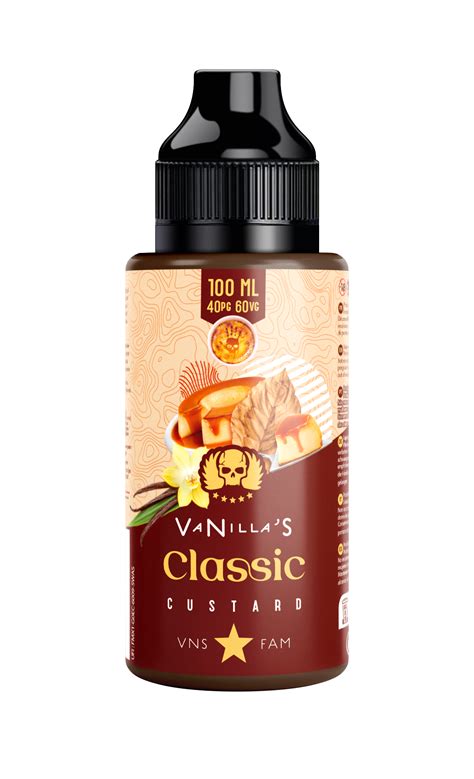 Vanillas Classic Custard 100ml Vns Shop