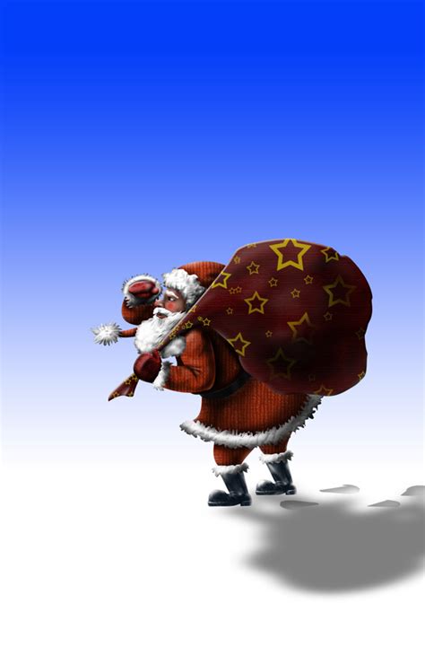 Layered Psd Santa Claus Free Psd Files