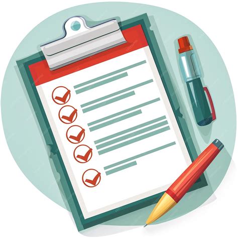 Premium Photo Flat Design Visualization Of A Questionnaire Evaluation
