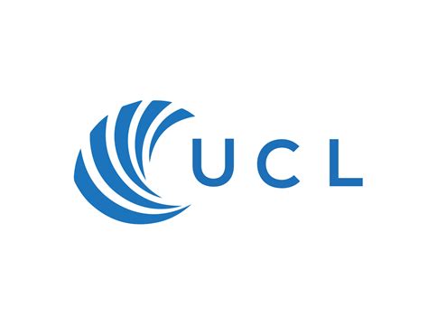 Ucl Letter Logo Design On White Background Ucl Creative Circle Letter Logo Concept Ucl Letter