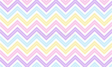 Vector Colorful Zigzag Lines Pattern Background Stock Vector
