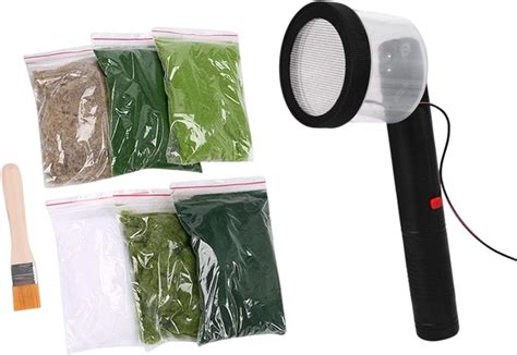 Static Grass Applicator Electrostatic Flocking Machine Diy Lawn With