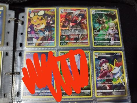 Pokemon Trainer Gallery Tg Braixen Dedenne Houndoom Kleavor Hobbies And Toys Toys And Games On