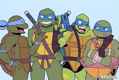 Leonardo Teenage Mutant Ninja Turtles And 4 More Drawn By Natsz