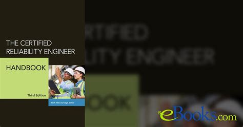 The Certified Reliability Engineer Handbook 3rd Ed