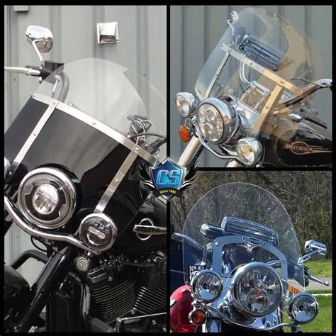 Harley Softail Deuce Windshield