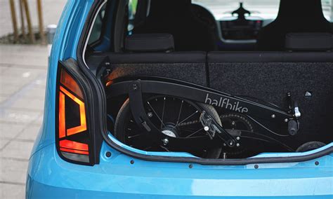 Halfbike The Compact And Light Stand Up Bike Anywhere With You
