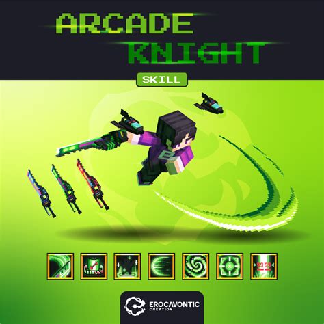 Arcade Knight Skill Class Mcmodels