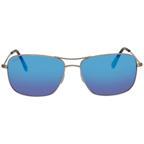 Maui Jim Makaha Grey Oval Unisex Sunglasses 405 02 64 603429010843 Sunglasses Makaha Jomashop