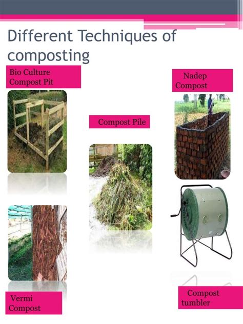 Compost And Composting Techniques Hk Pptx Agriculture Industries