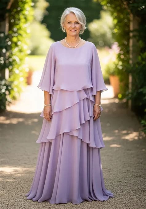 21 Elegant Mother Of The Bride Dresses For Women Over 60