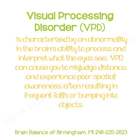 Understanding Visual Processing Disorder Artofit