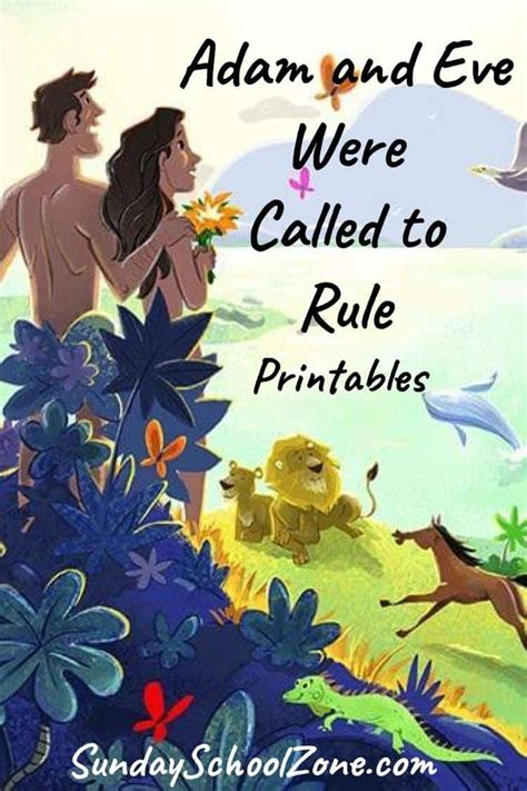 Adam And Eve Were Called To Rule Archives Adam And Eve Sunday School