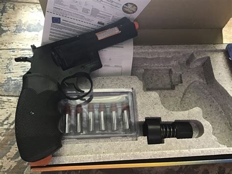 Colt Python 357 Co2 6mm Bb Gun New In Box Air Soft Cybergun