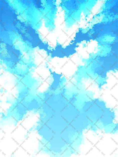 Sky Background With Clouds By Selfmaiden Assets